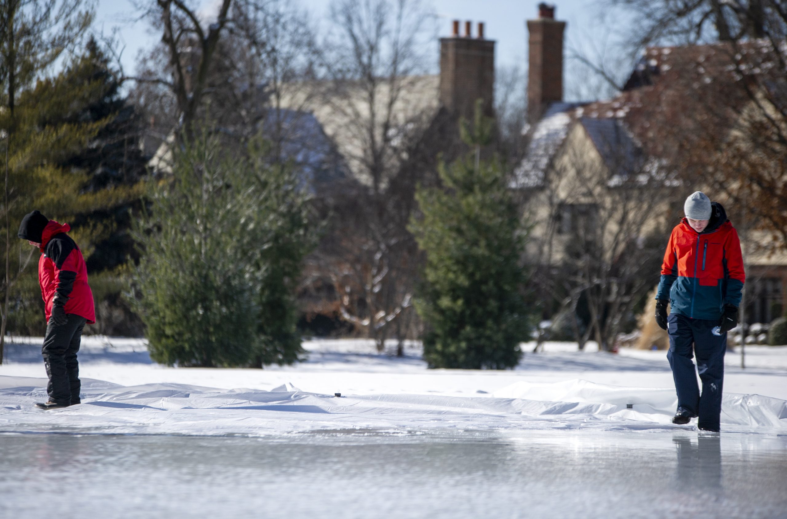 Never fear, the Riverside ice rink is here - Riverside-Brookfield Landmark