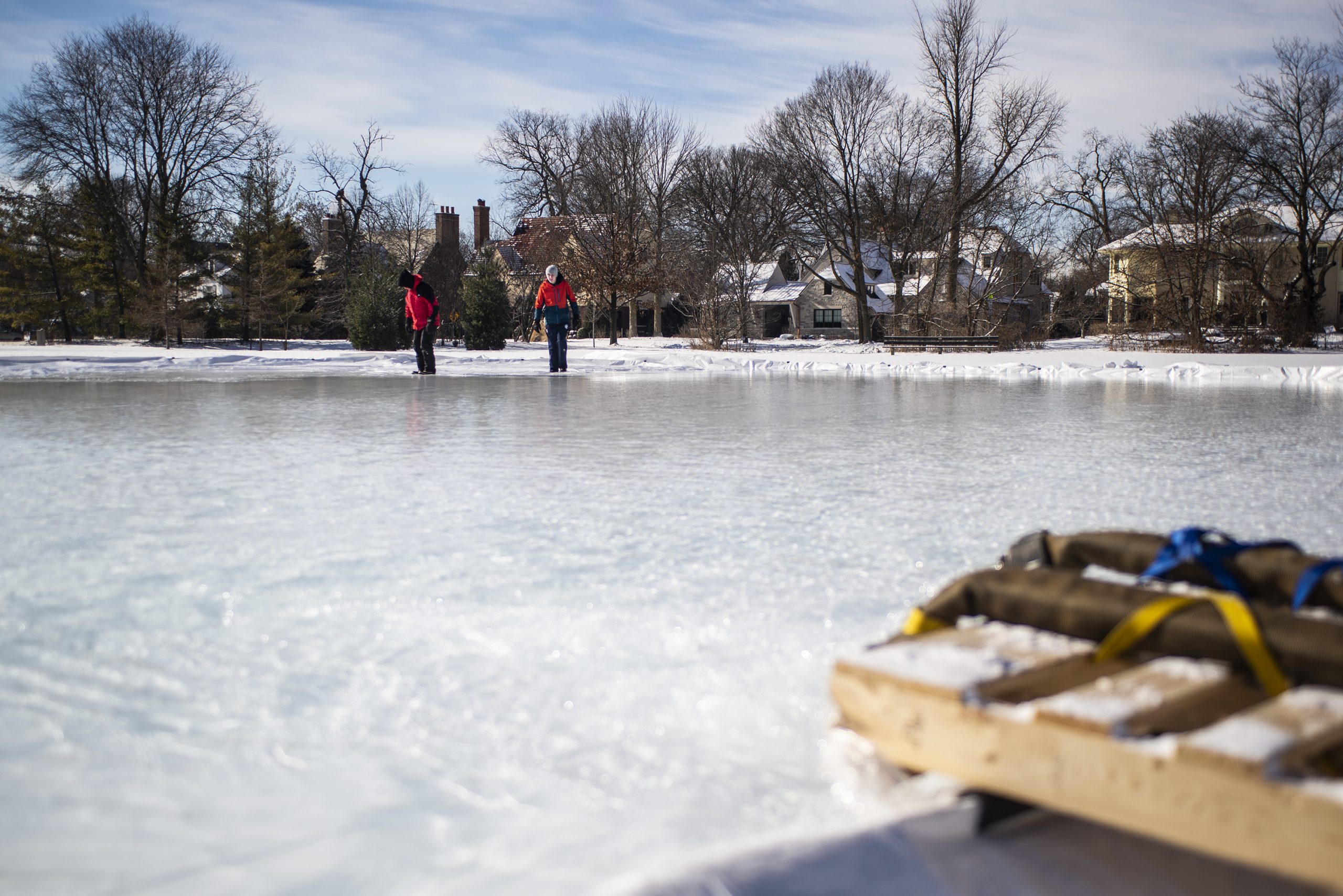 Never fear, the Riverside ice rink is here - Riverside-Brookfield Landmark