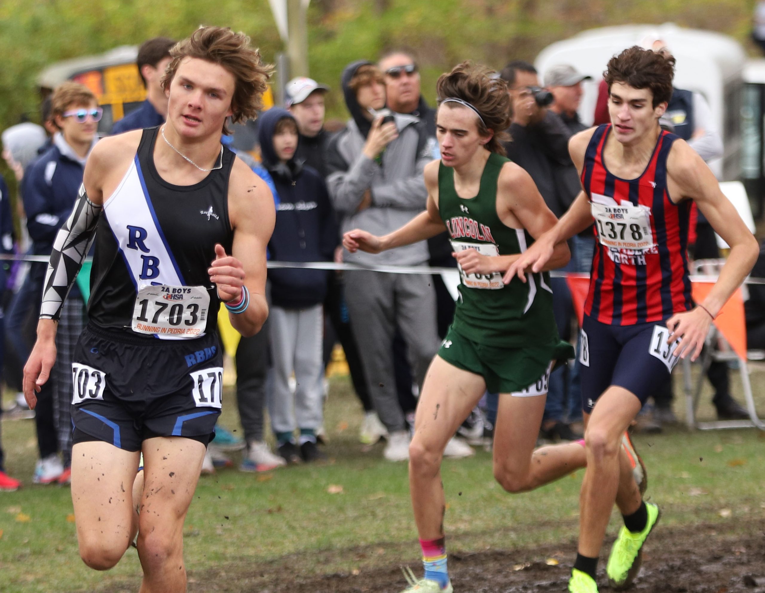 Boys cross country races to first-ever RBHS team state title ...