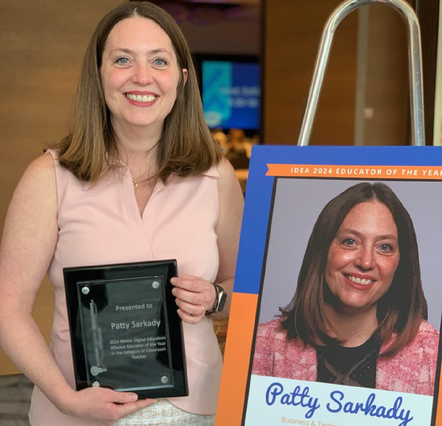 RB’s Patty Sarkady named teacher of the year - Riverside-Brookfield ...
