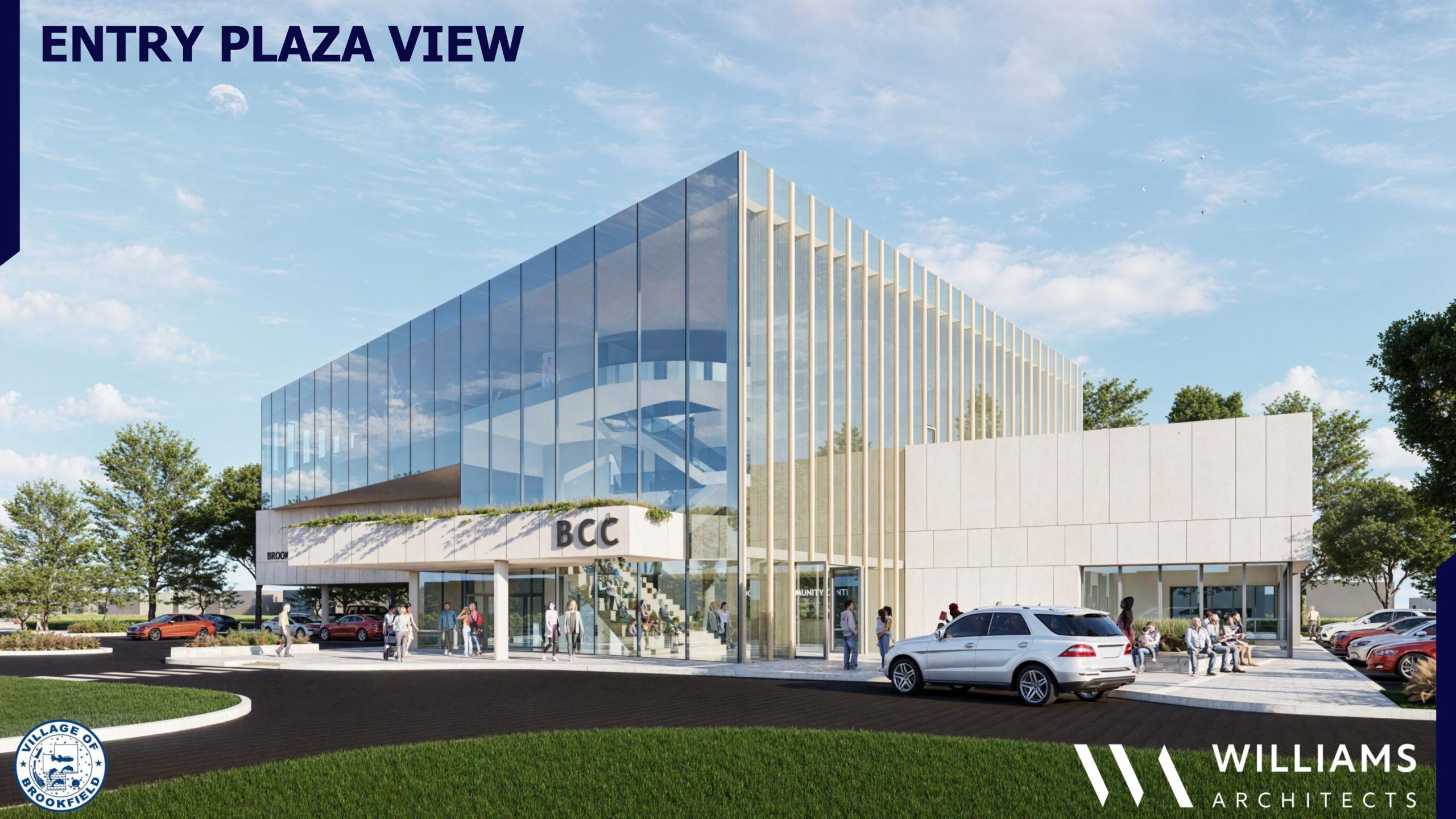 Brookfield previews possible community center design - Riverside ...